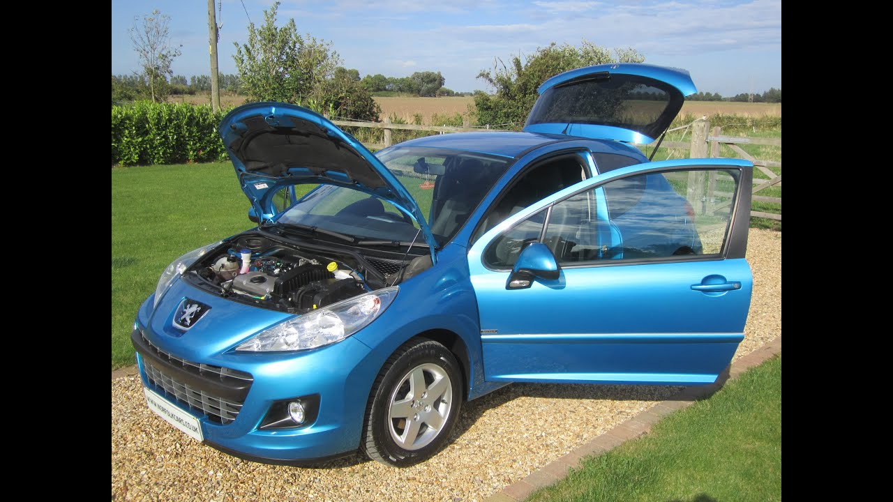 Peugeot 207 1.4 Sportium 3 door blue - YouTube