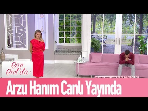 Sadettin Bey'in eşi Arzu Hanım canlı yayında!  - Esra Erol'da 12 Eylül 2019
