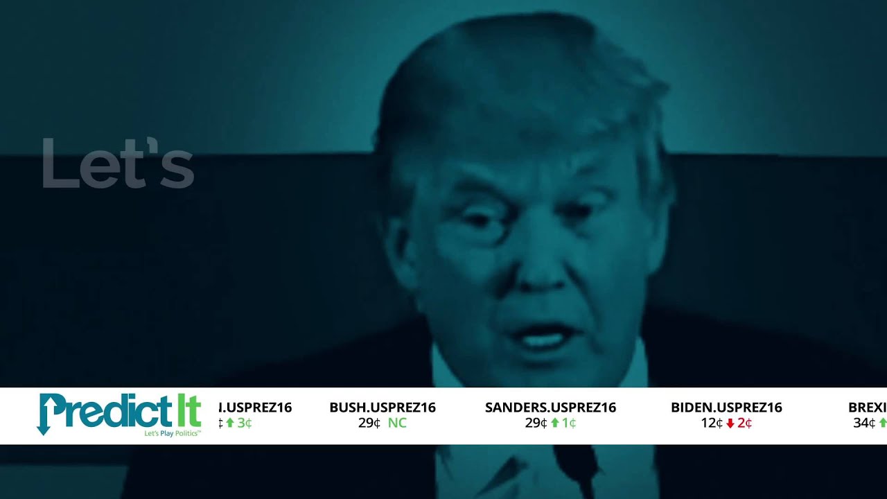 PredictIt Trump - Believe Me - YouTube