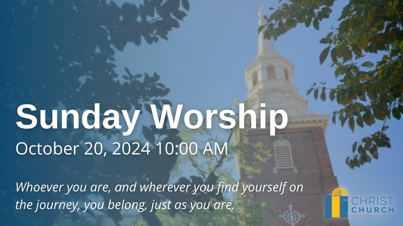 Sunday Worship || October 20, 2024 10 AM - YouTube