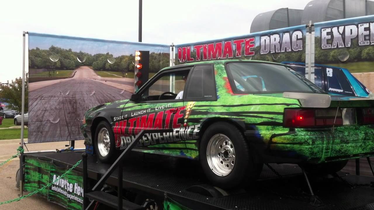 Jack's run on the Drag Race Simulator - YouTube