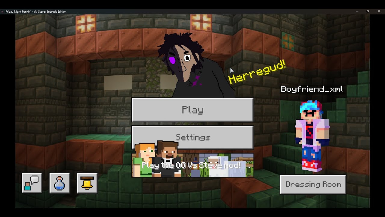 FNF vs Steve Bedrock Edition: Iron Picks & Underrated (FC) - YouTube