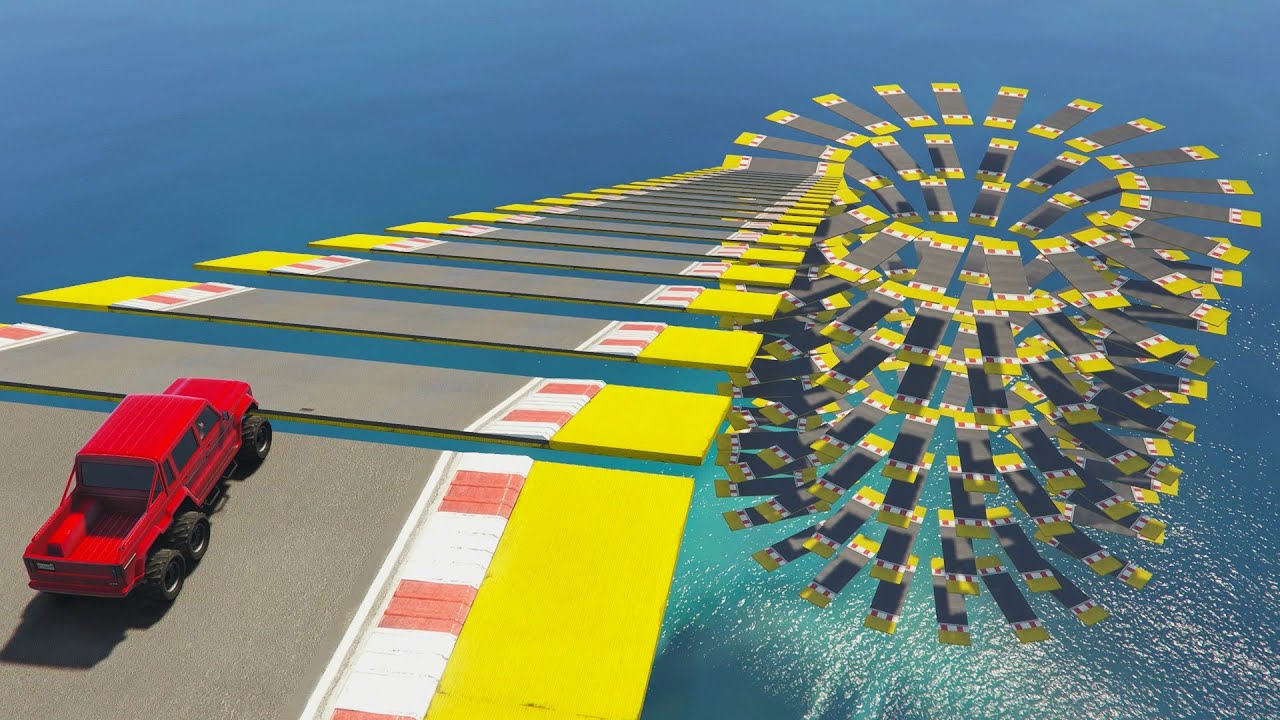 GTA 5 Lego Tower Speedway Race - YouTube