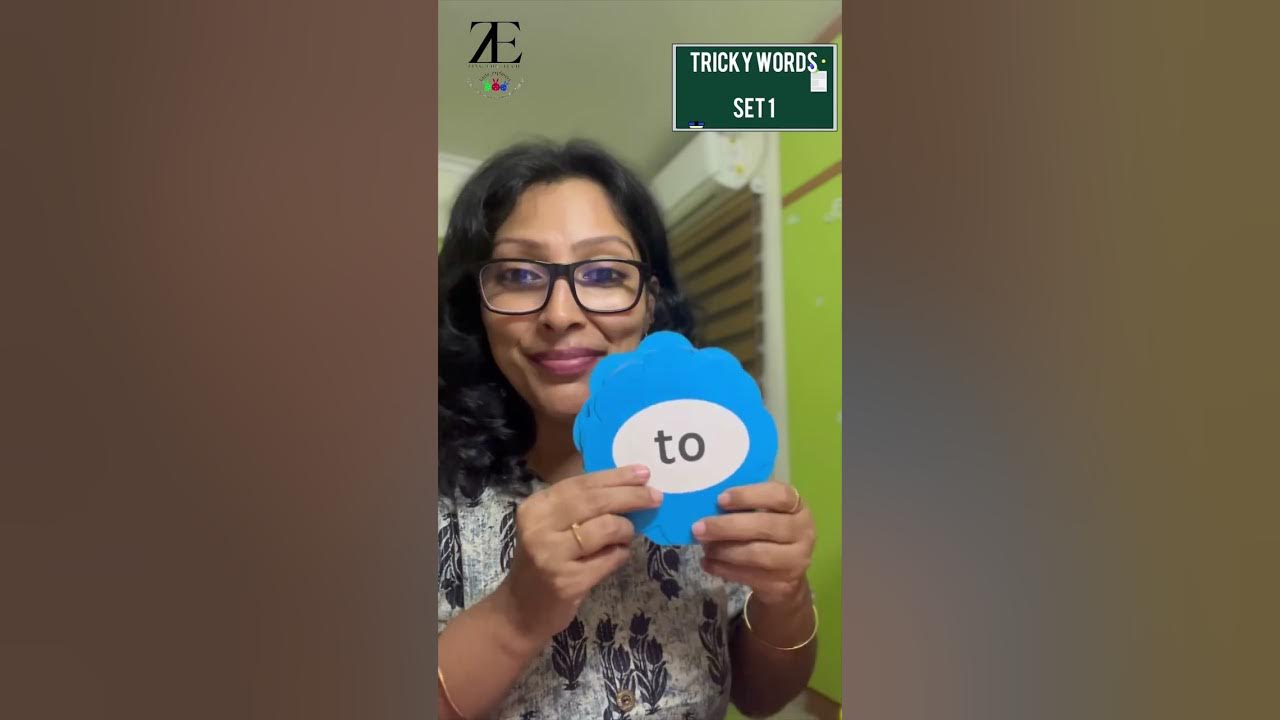 Tricky words Set 1 - YouTube