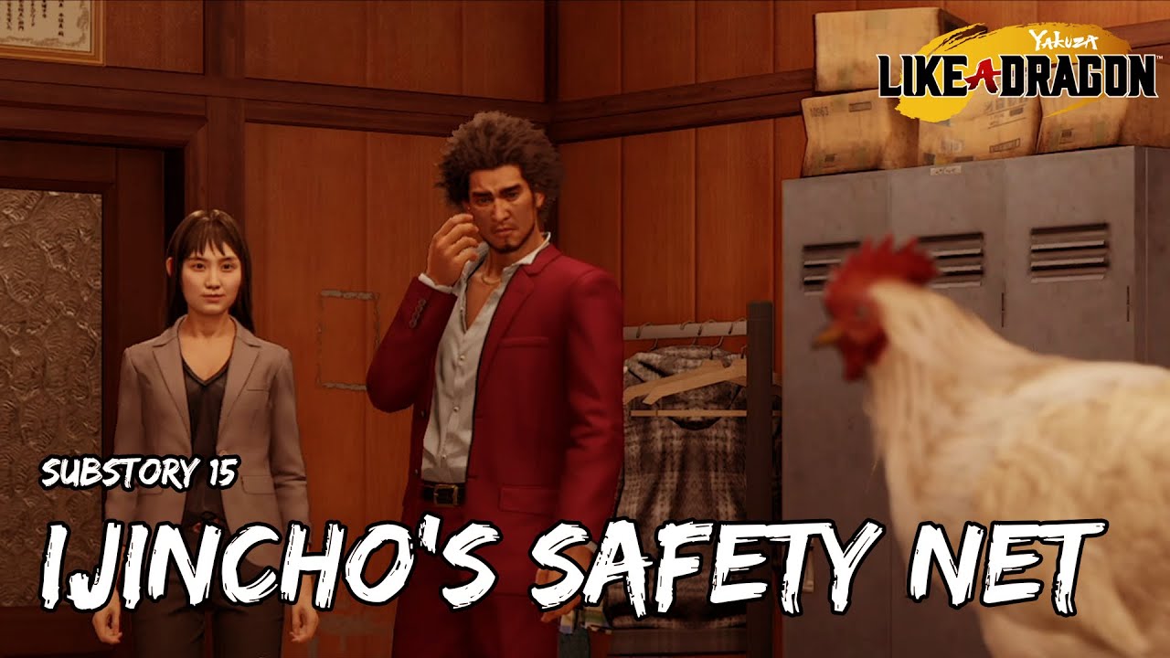 Yakuza: Like a Dragon: Substory 15: Ijincho's Safety Net - YouTube