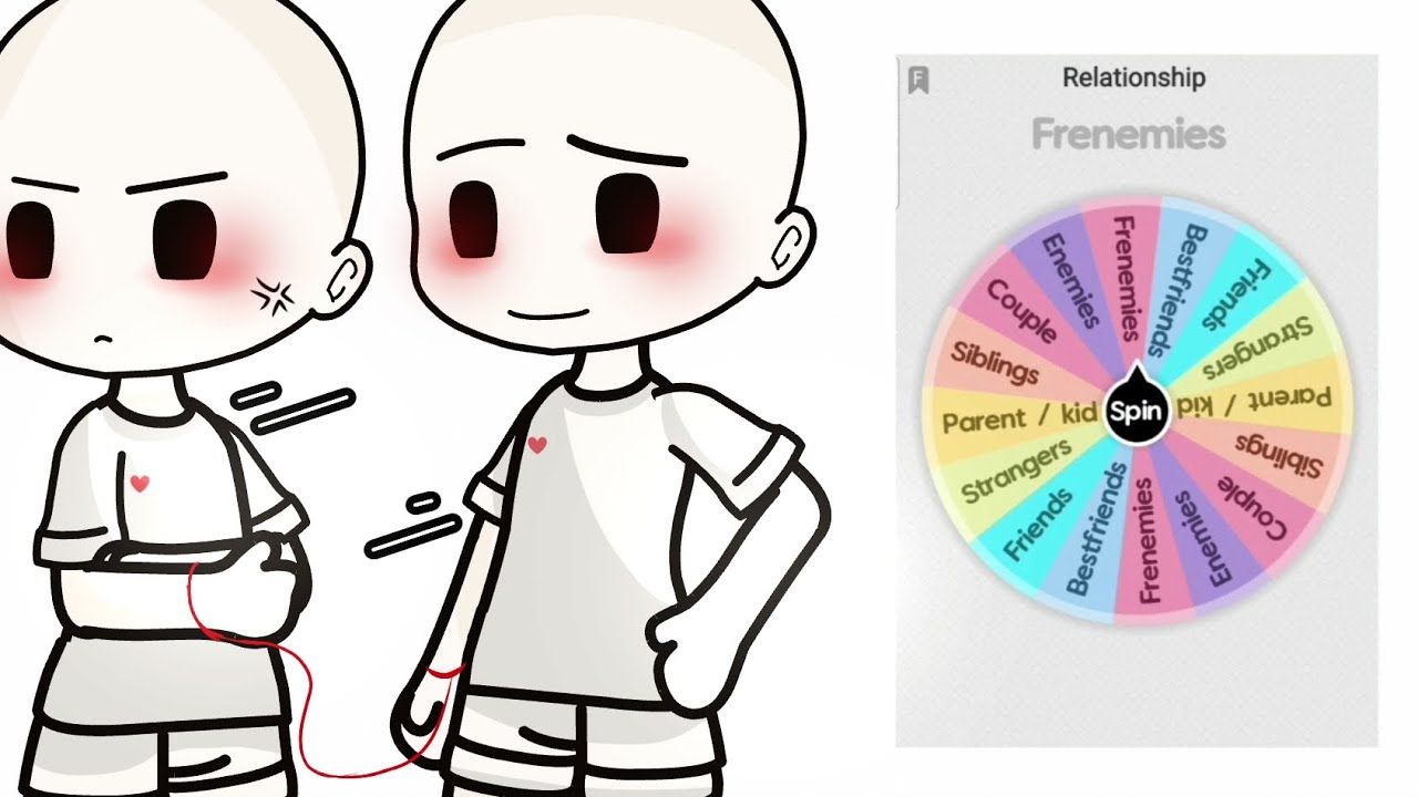 Make a couple ️ | Frenemies | wheel challenge | Zane TwT - YouTube