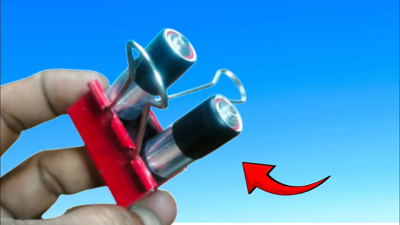 Revive Your DEAD Battery With a Simple Stationery Clip - YouTube