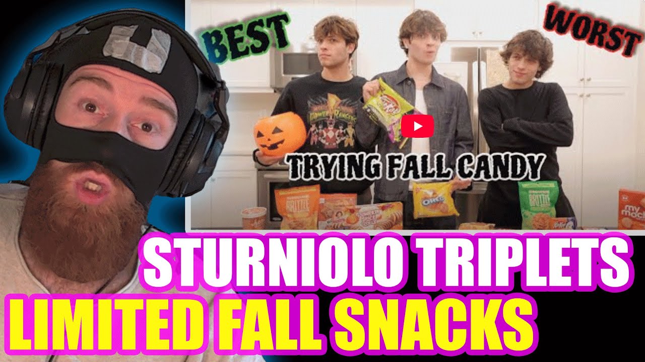 UDYZYZ REACTION to STURNIOLO TRIPLETS TRYING LIMITED EDITION FALL ...