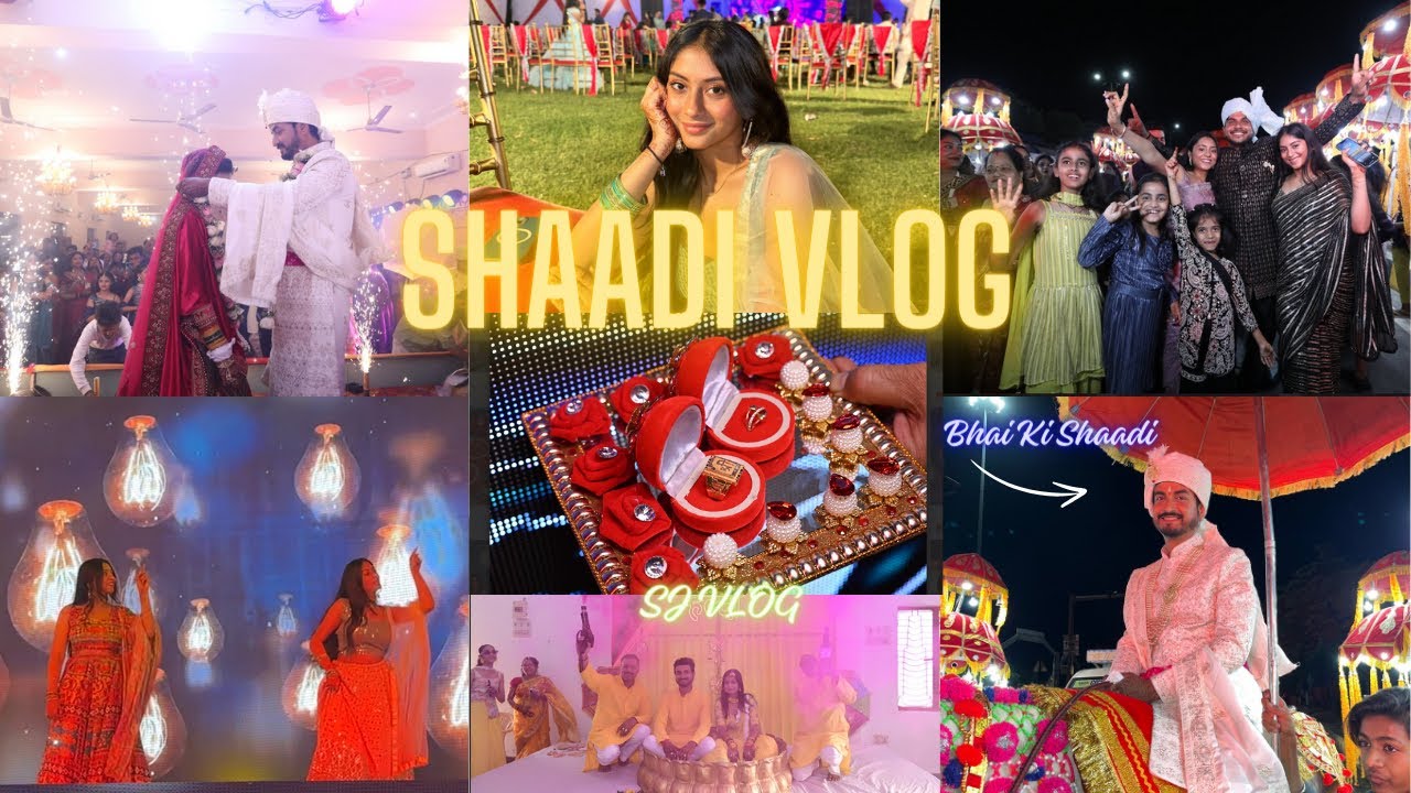 Shaadi Vlog | Sangeet | Baarat #youtube #shaadi #vlog - YouTube