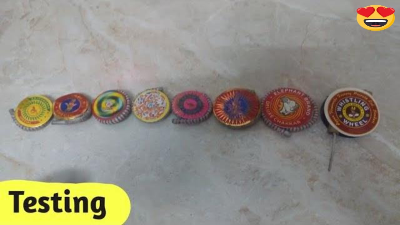 8 Different Types Of Chakri Testing | Diwali Cracker Chakri | Chakri ...