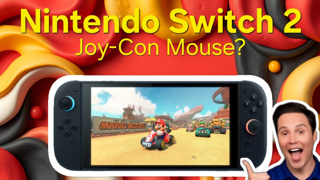 Nintendo Switch 2 Joy-Cons Compared to CPU Mice: Game-Changing Features ...
