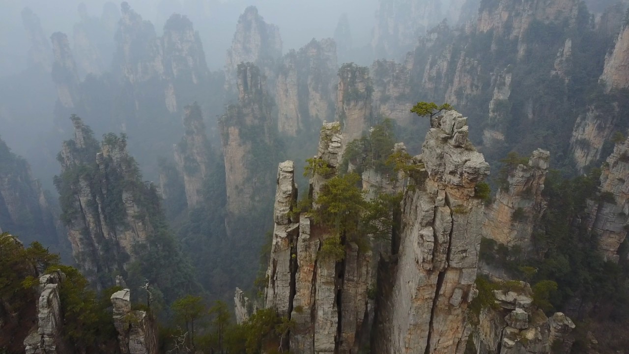 Zhangjiajie national forest park (Avatar park - Pandora) - YouTube