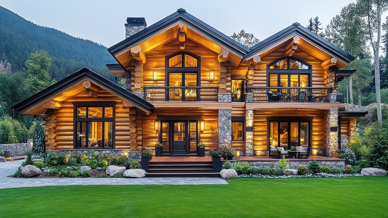 Timber Titans🏡 Incredible Wooden Homes That Will Blow Your Mind - YouTube