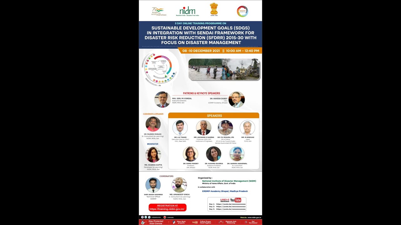 Sustainable Development Goals in integration with SFDRR with focus on ...