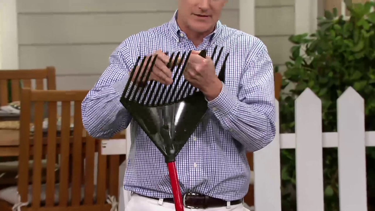 Golden Gark Multi-Purpose 3-in-1 Rake, Shovel, & Sift Tool on QVC - YouTube