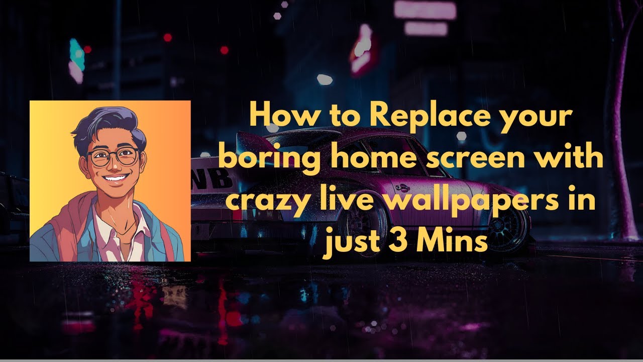 Replace your Boring home screen with crazy editable live wallpapers😲😲 ...