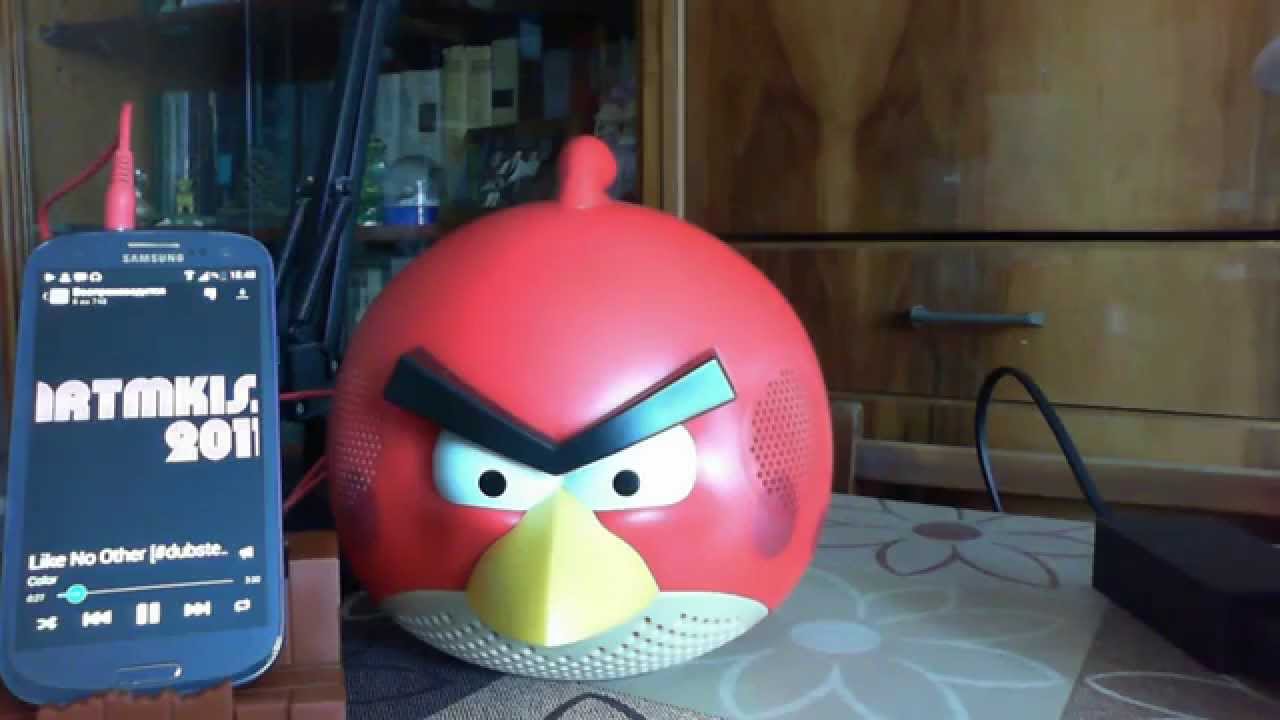 Angry Birds Speaker - YouTube