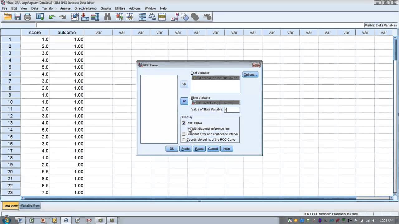 How To Use SPSS Receiver Operating Characteristics ROC Curve Part 1 YouTube how-to-use-spss-receiver-operating-characteristics-roc-curve-part-1-youtube