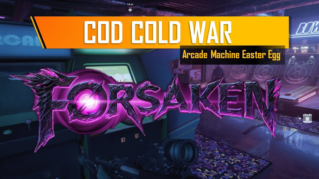 How to do the Arcade Machine Easter Egg on Forsaken | Cold War Zombies ...