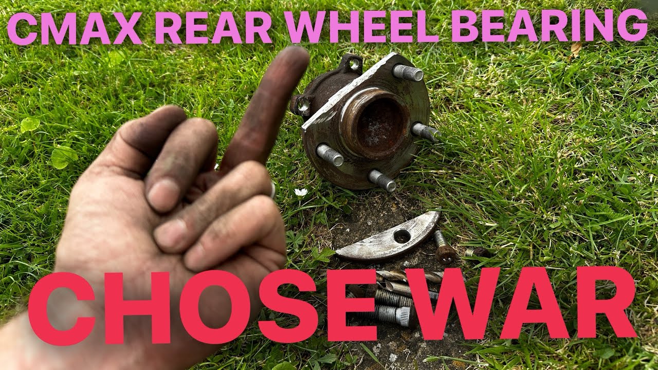 Ford Focus / Focus CMAX - Rear Wheel Bearing Replacement - DIY Guide ...
