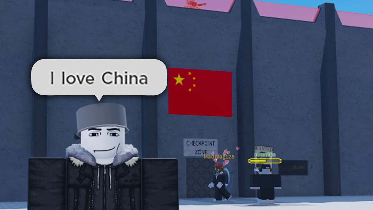The Roblox Chinese Border Experience - YouTube
