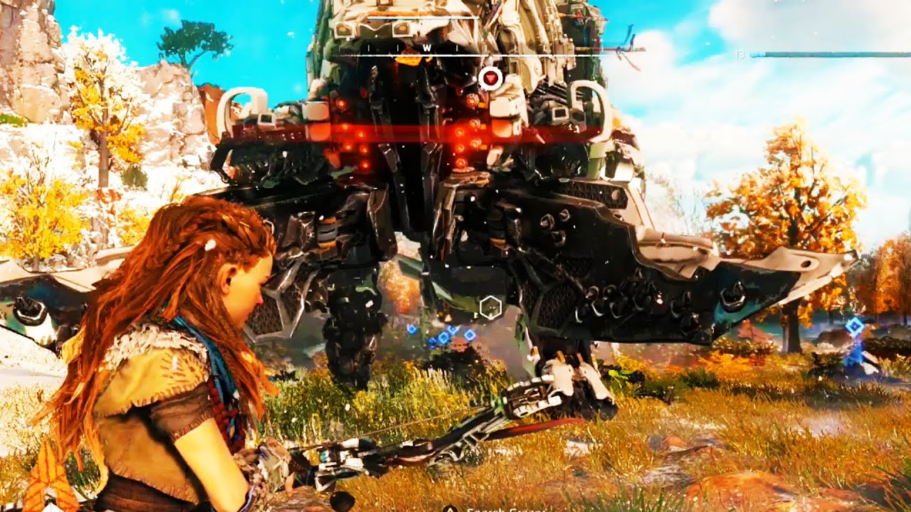 Horizon Zero Dawn Gameplay Walkthrough - NEW GAMEPLAY!! - Paris Games ...