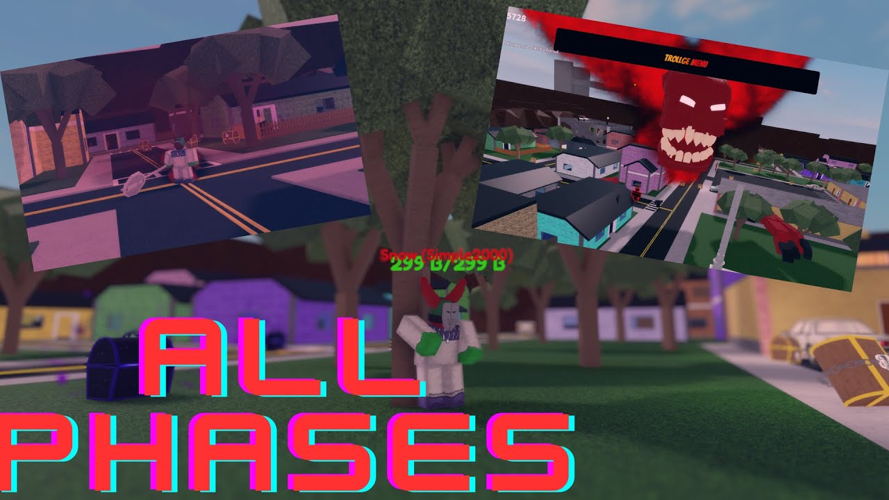 (showcase)ALL TRICKY PHASES INCLUDING HELL CLOWN (trollge conventions ...