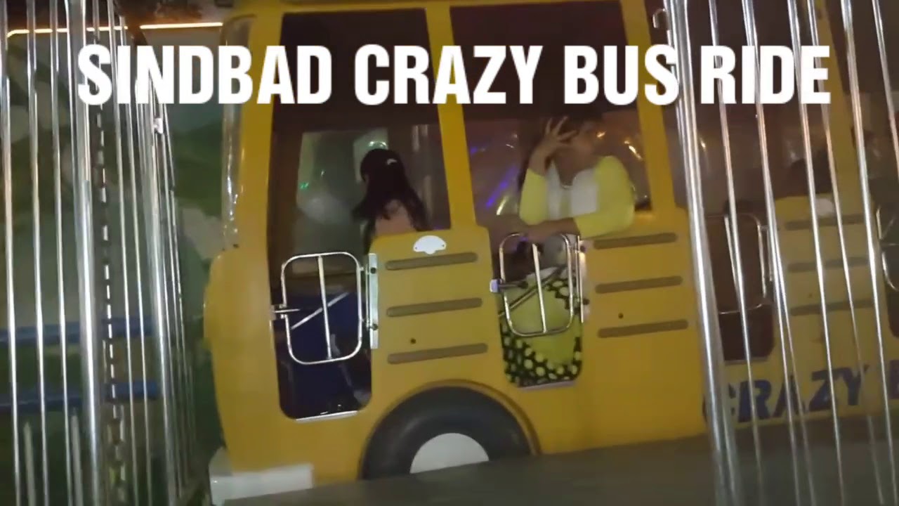 CRAZY BUS RIDING AT SINDBAD - YouTube