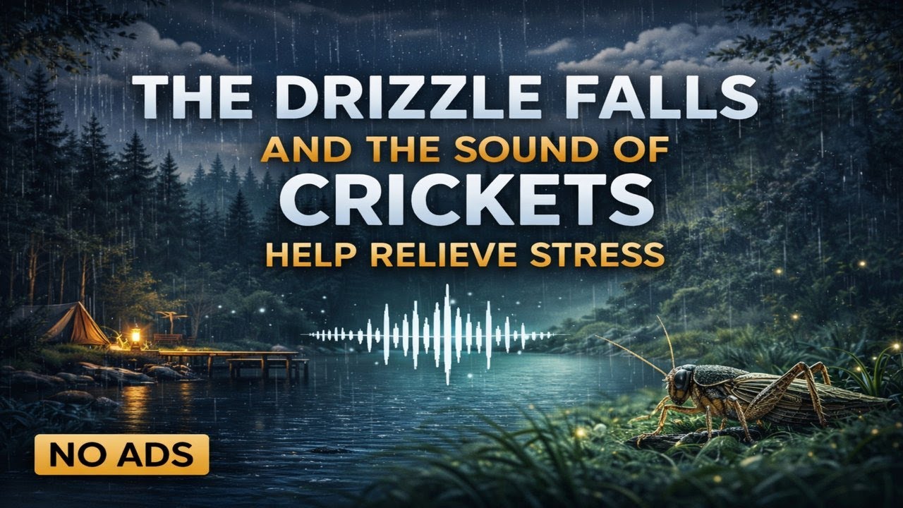 LIVE : THE DRIZZLE RAIN FALLS AND THE SOUND OF CRICKETS HELP RELIEVE ...