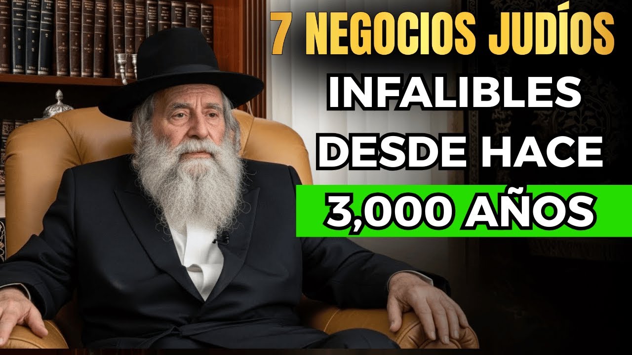 7 NEGOCIOS JUDÍOS INFALIBLES Revelados Por RABINOS MILLONARIOS ...