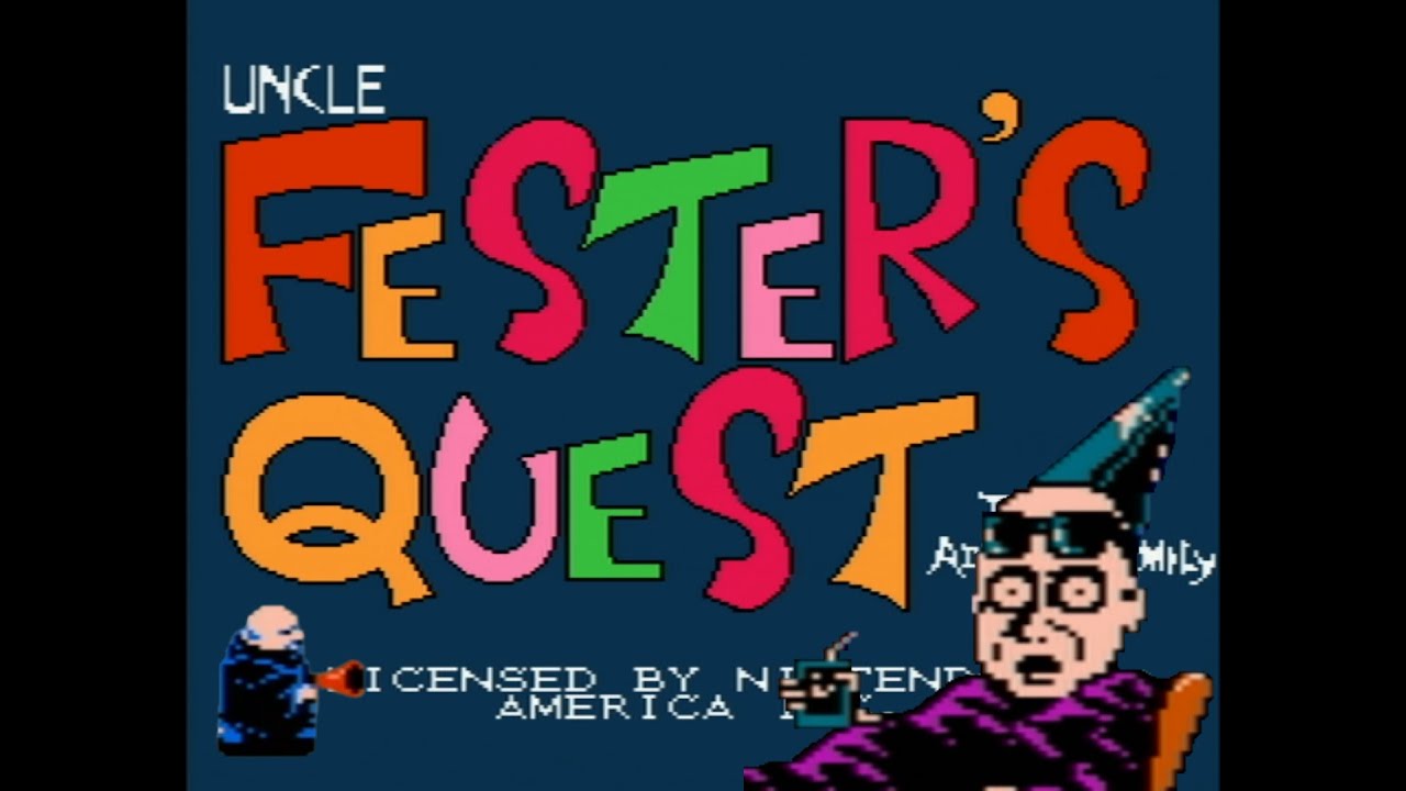 NES: Uncle Fester's Quest - Full Playthrough - No Commentary - YouTube