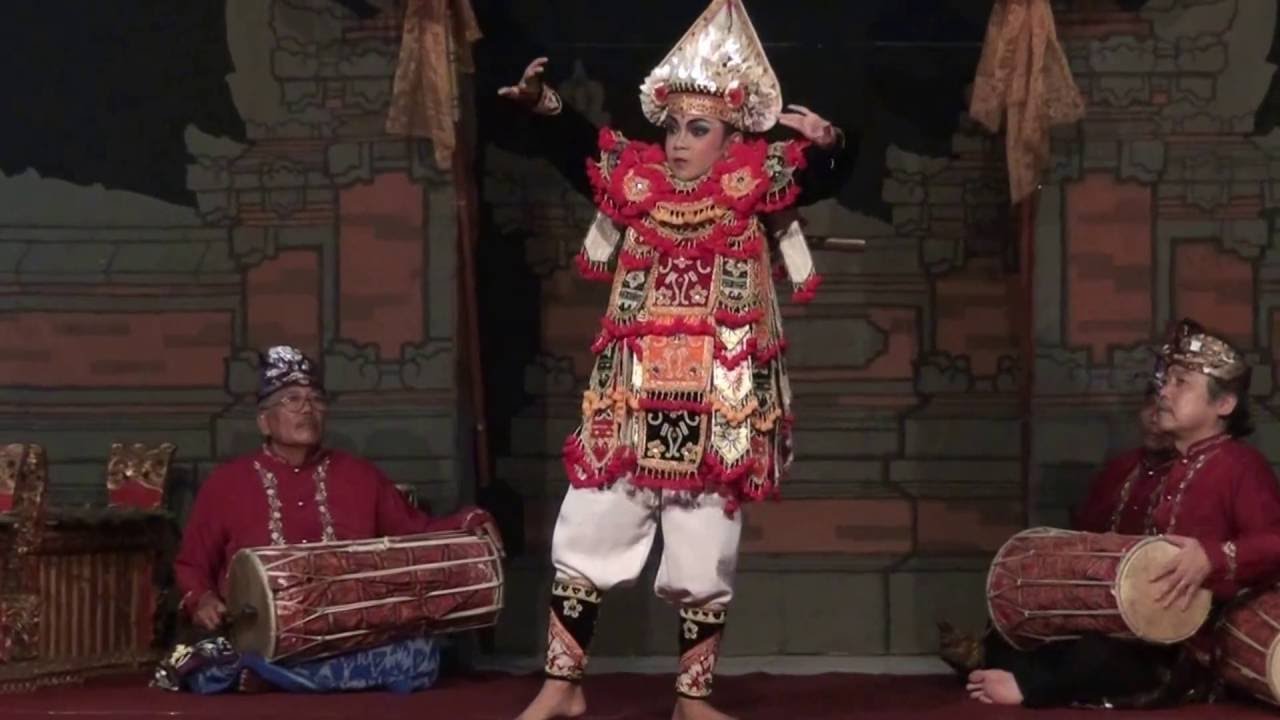 tari baris tunggal,balinese dance - YouTube