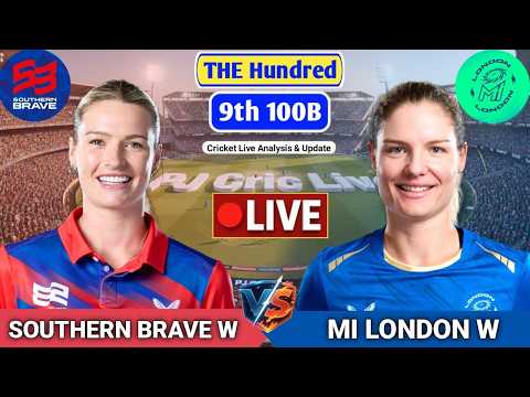 Southern Brave Vs MI London Women Match | Live Score Analysis & Discussion | The Hundred Women