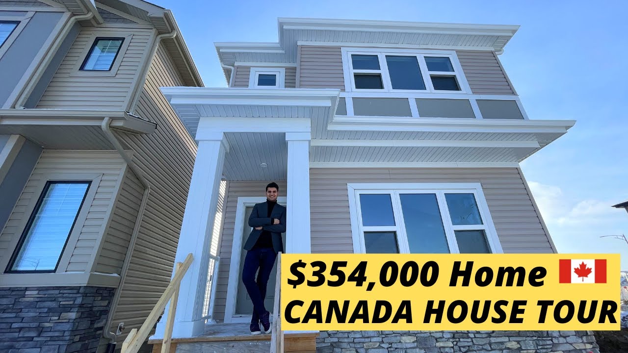 Canadian Houses| Inside a $354,000 House In Canada| Life In Canada ...