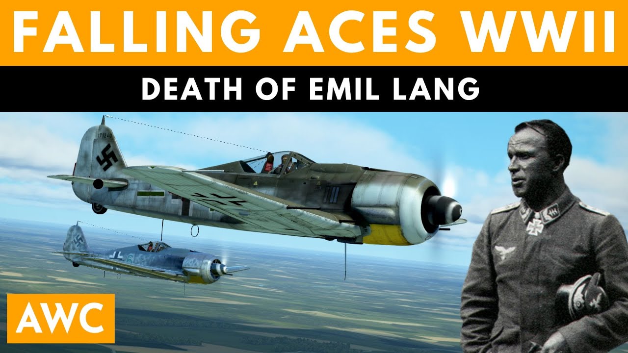 Death of Emil Lang - Highest scoring ace over Normandy | 173 victories ...