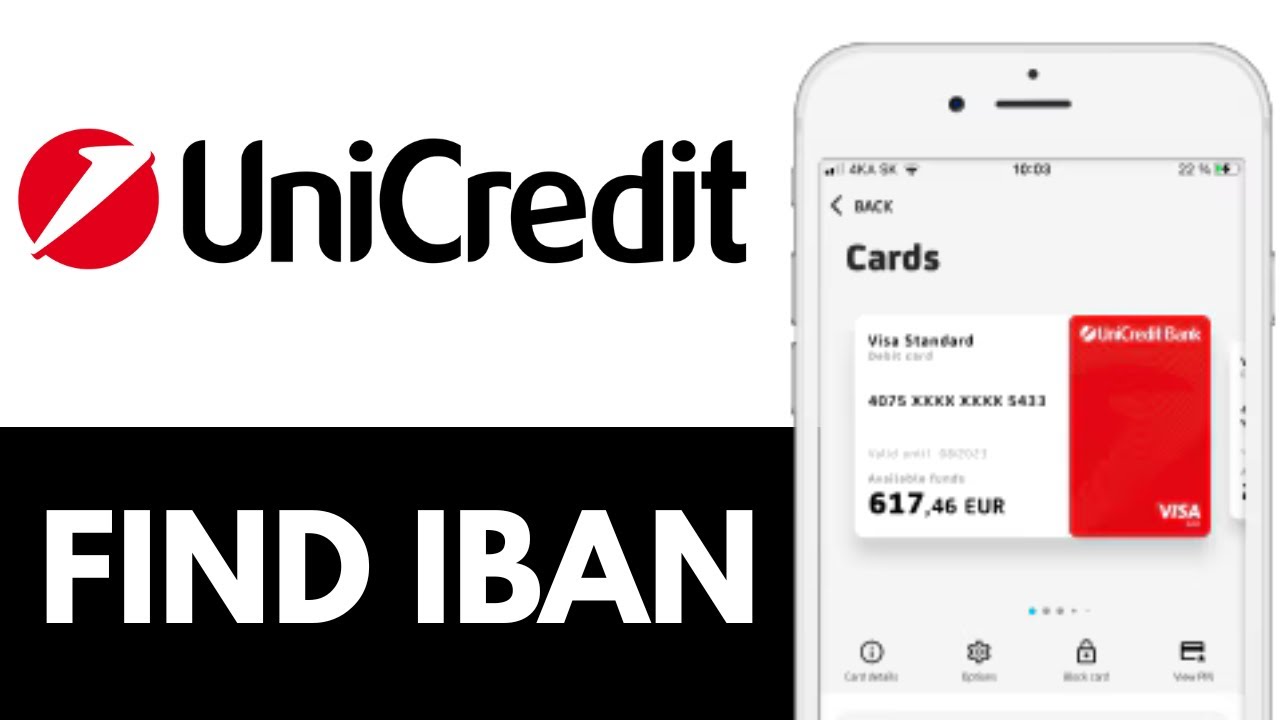 How to find iban in unicredit app - Quick & Easy Tutorial - YouTube