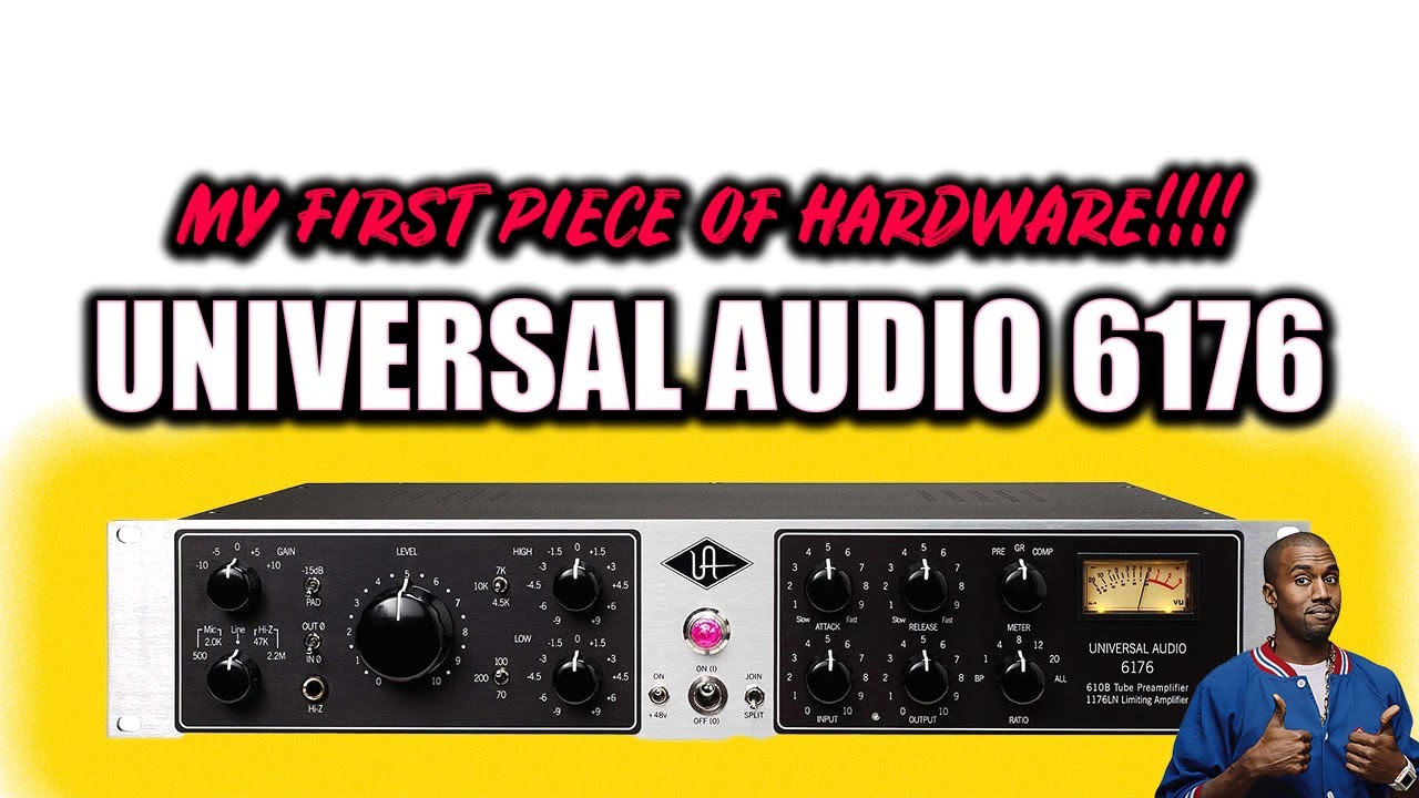 I just got my first piece of Hardware!! Universal Audio 6176 - YouTube
