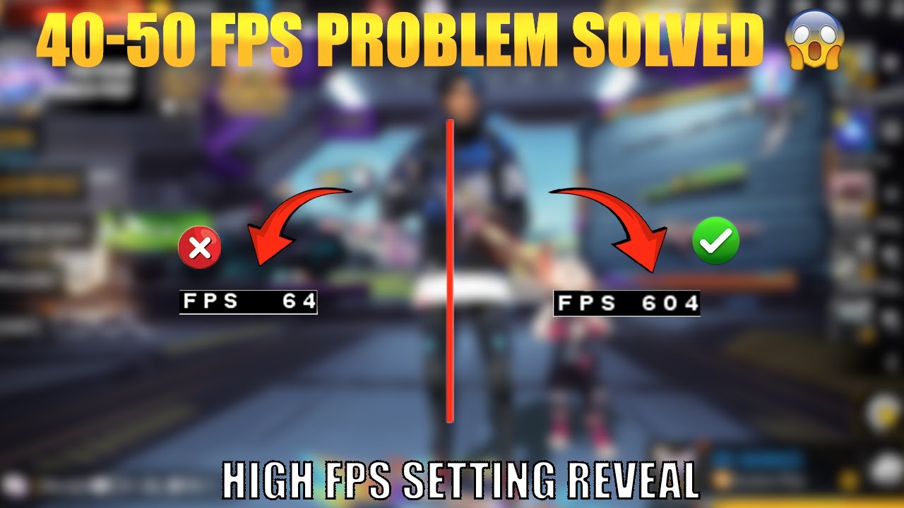 Fix Low 30 FPS & 60 FPS Problems and Get 240 FPS In Free Fire PC | FPS DropIng MSI 5 - YouTube