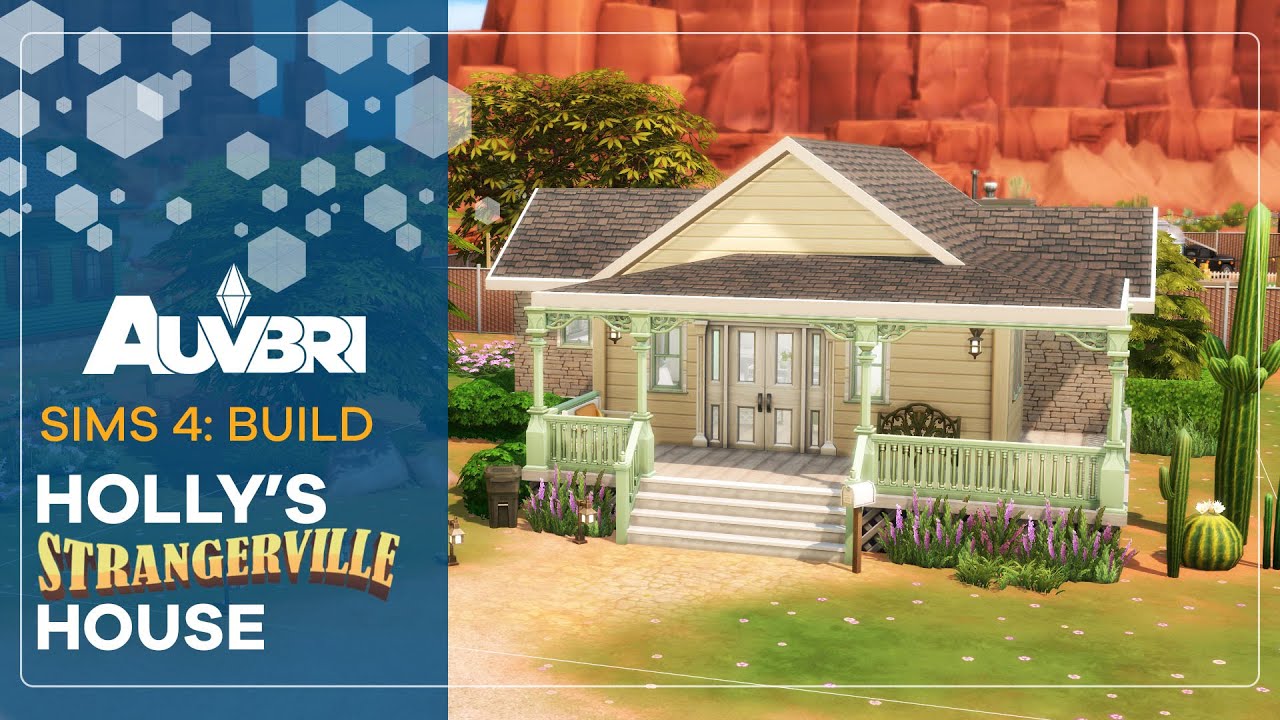 Holly's Strangerville House - The Sims 4 - Speed Build | NO CC - YouTube