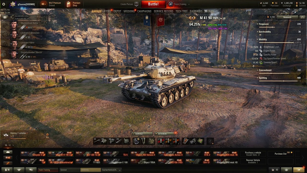 World of tanks Tank Characteristics Tutorial - YouTube