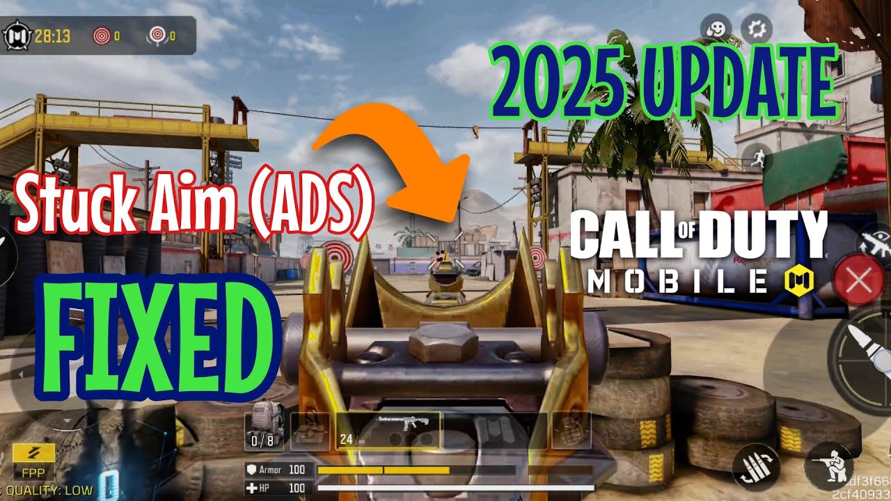 How to fix Stuck ADS (aiming) Perspective in Call of Duty Mobile (2025 ...