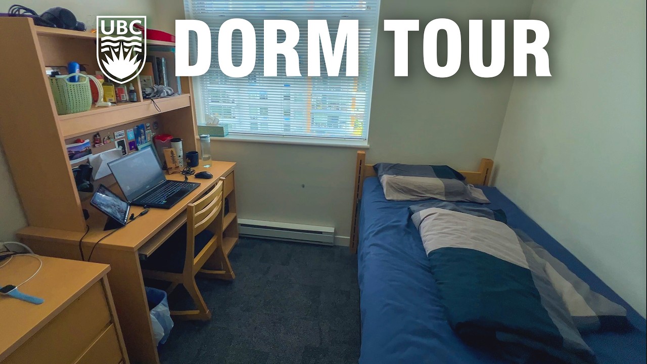 My UBC Dorm Tour 2026: Marine Drive Room + Tips - YouTube