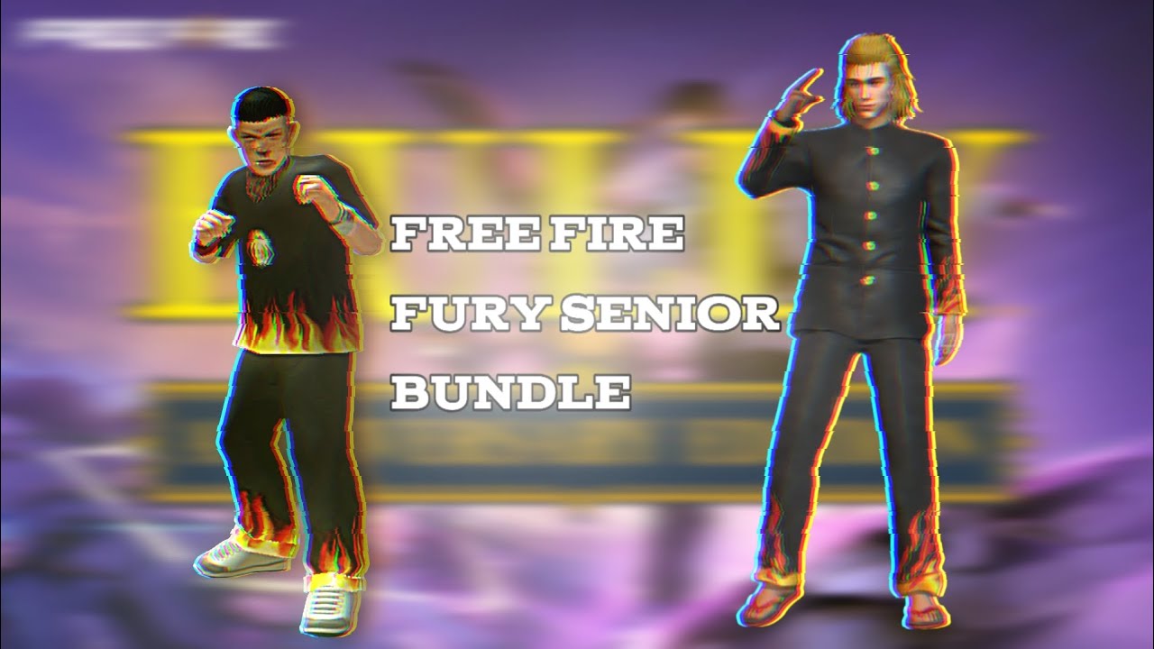 Bully AE: Free Fire fury senior Bundle outfit [REQUEST 3] - YouTube