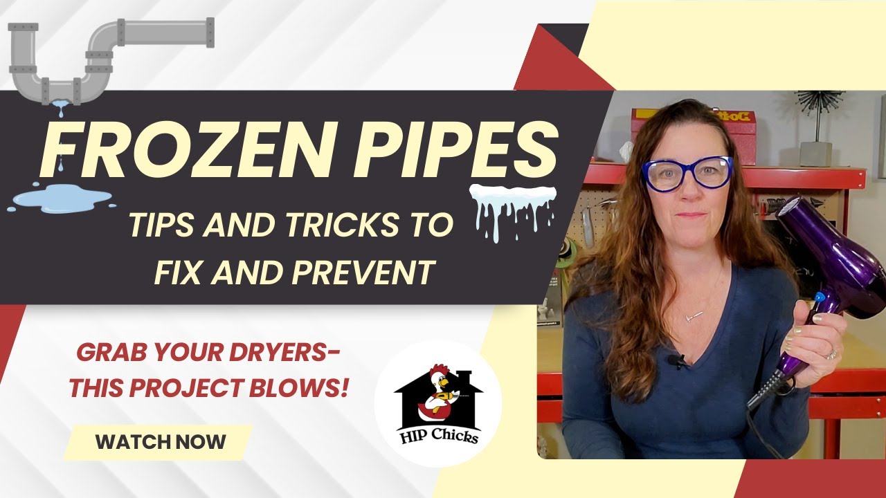 Frozen Pipes? Easy DIY Fixes for Beginners - YouTube