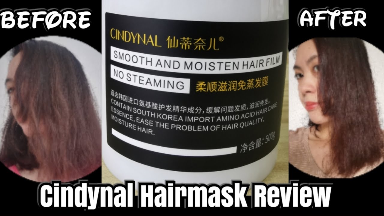 MAGANDA BA ANG CINDYNAL HAIR TREATMENT MASK? - YouTube