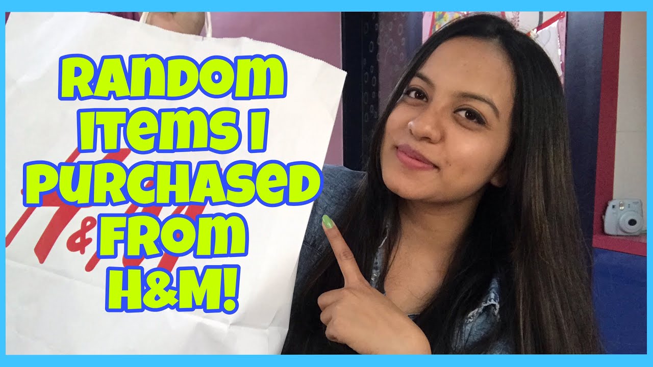 H & M Shopping Haul | Dhruva Gandhi - YouTube