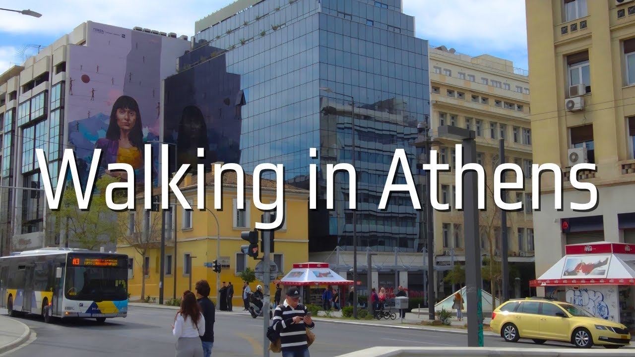 A Spring Morning Walk Around Syntagma & Timeless Athens - YouTube