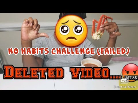 No HABITS challenge (failed)| Prepping Thanksgiving dishes|Deleted ...