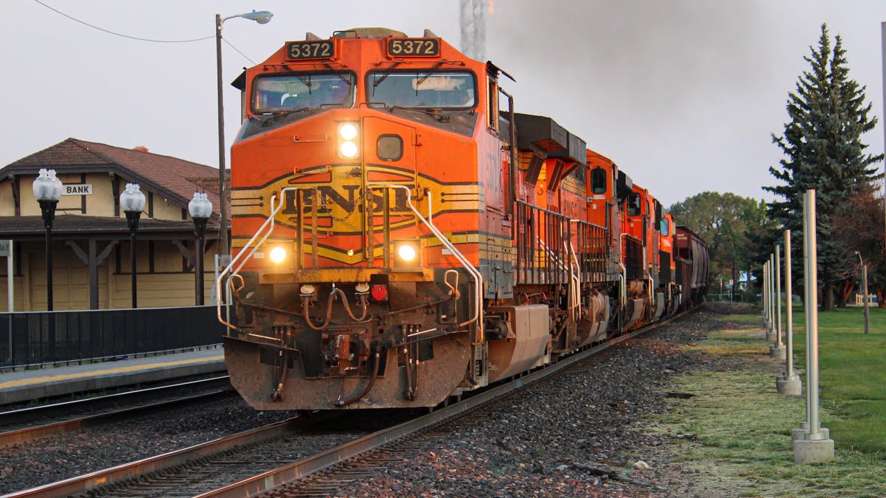 BNSF 5372 East - H PAS-MIN (Mixed) - BNSF Hi Line Sub - Cut Bank ...