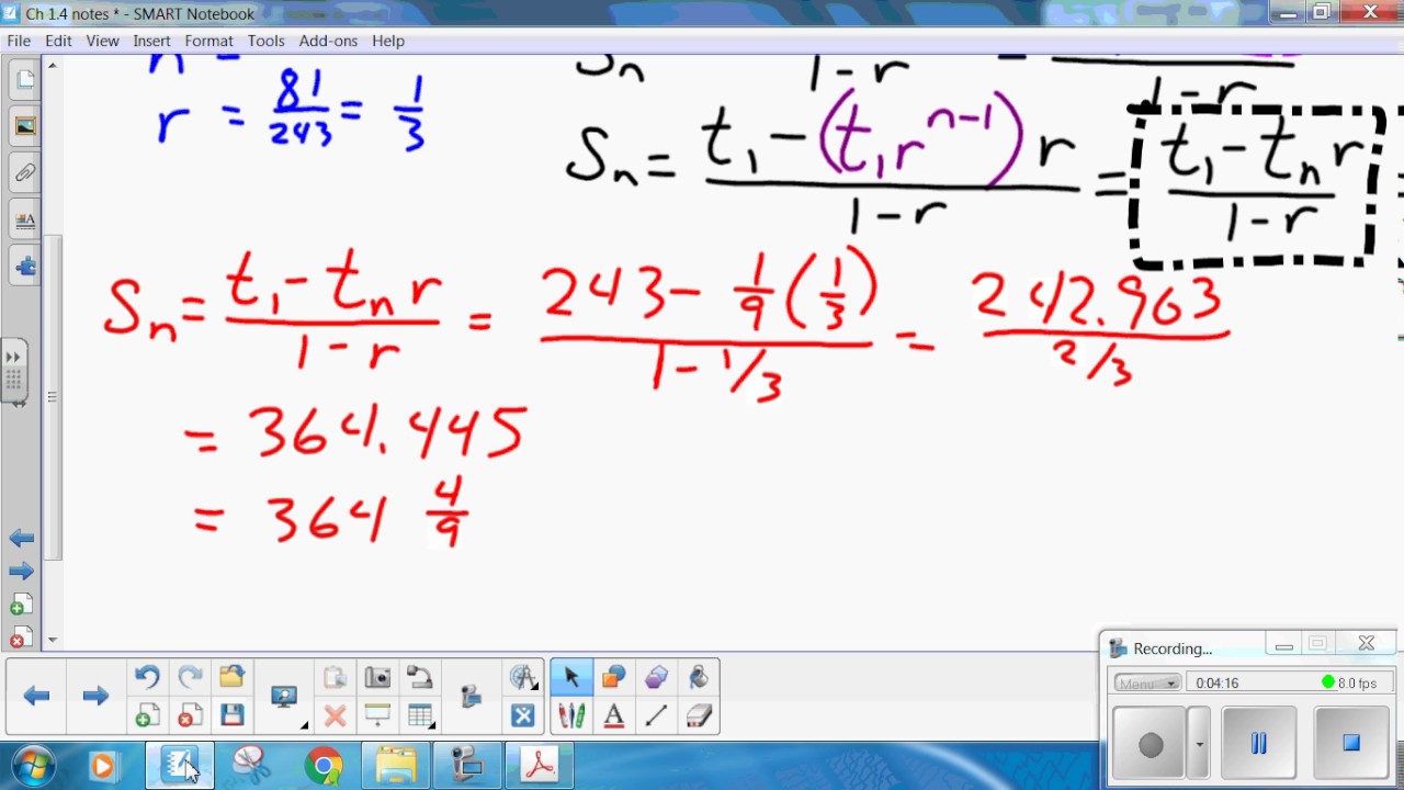 Math 20 1 Chapter 1 4 Part 2 - YouTube